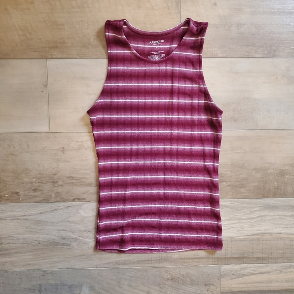 Arizona Jean Company | Tops | Arizona Basic Striped Tank Top | Poshmark